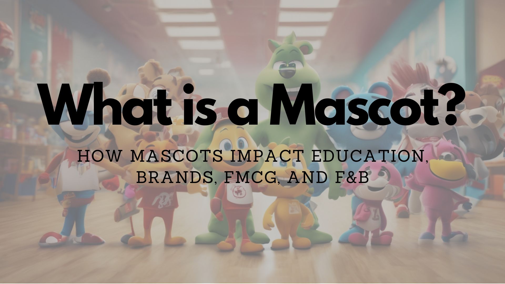 What is a Mascot? How Mascots Impact Education, Brands, FMCG, and F&B ...
